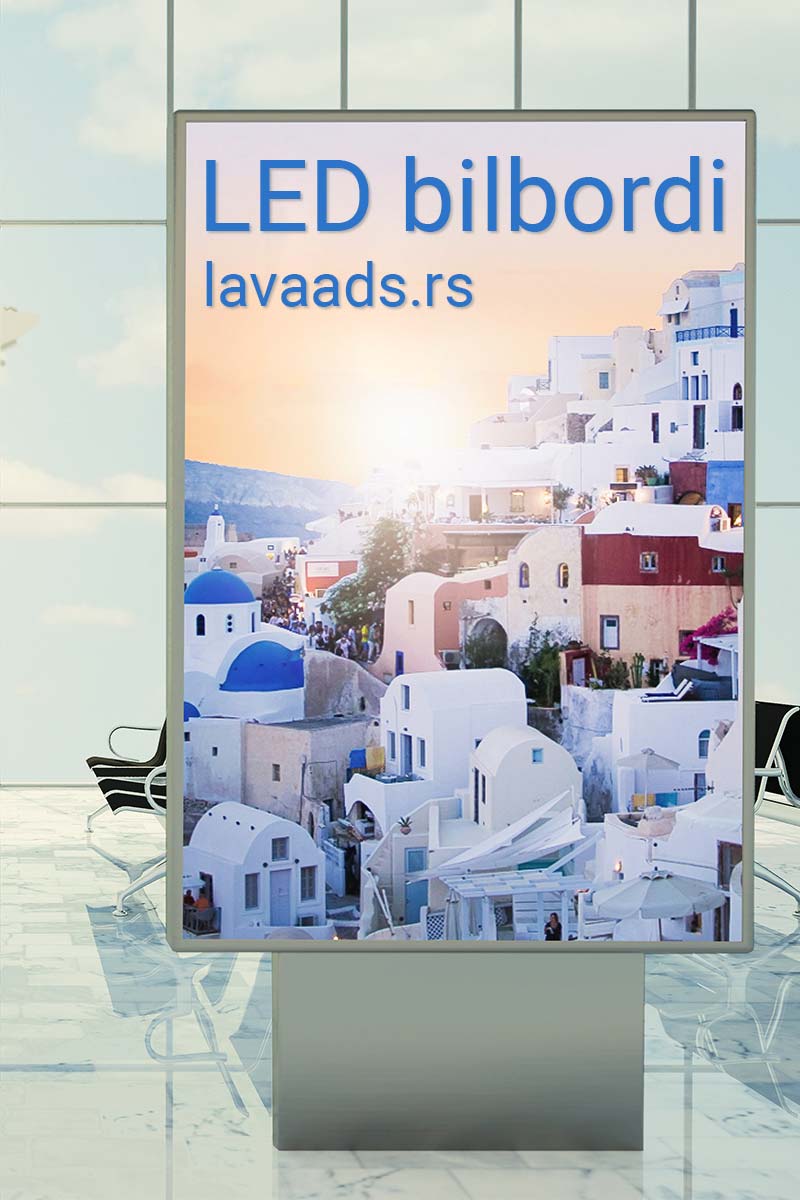 Led bilbordi - Lava advertising